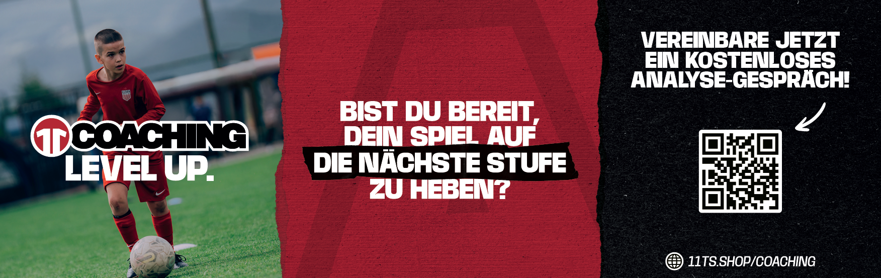 Coaching. Level Up.Förderung für deine Talente – und 150 € für dich | 11teamsports Football Academy